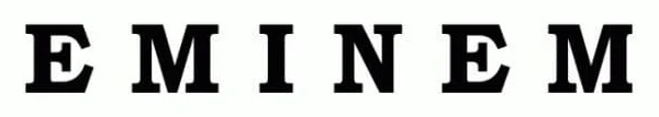 Eminem Logo Font